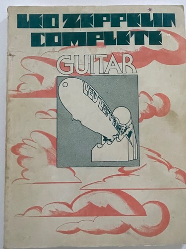 Led Zeppelin Complete Sheet Music Song Book 1975 Classic Rock Guitar ...