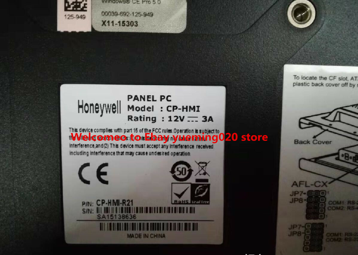 Ship dhl ,Honeywell CP-HMI CP-HMI-R21 Panel PC | eBay