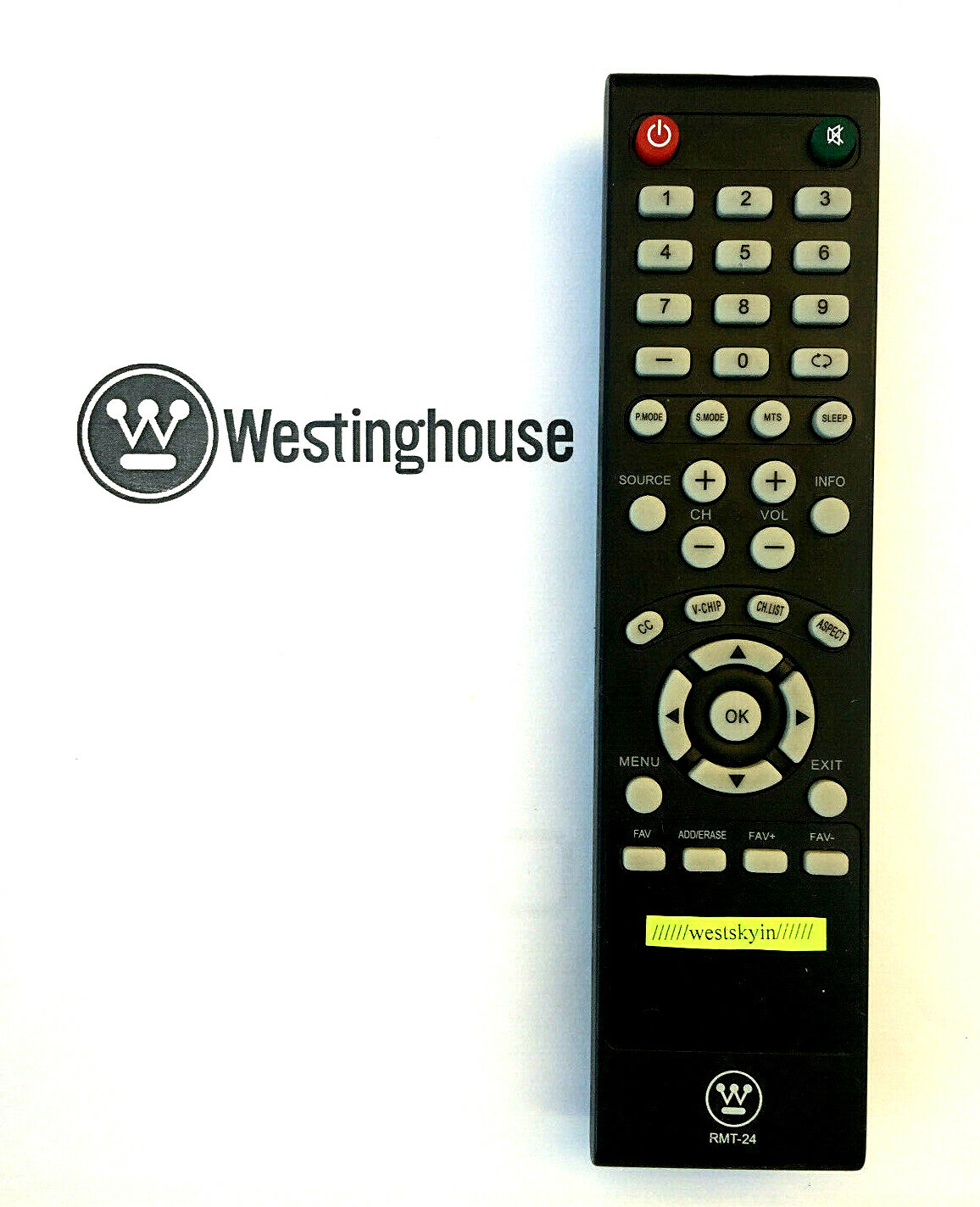 Original Westinghouse TV Remote, ,DWM55F1G1,DWM55F1G1, | eBay