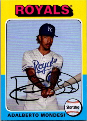 2019 Topps Archives #131 Adalberto Mondesi | eBay
