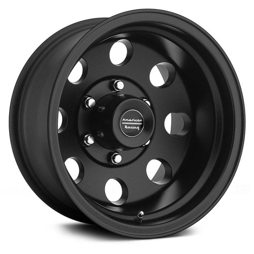 American Racing AR172 BAJA 1PC Wheels 15x8 (20, 6x114.3) Black Rims Set ...