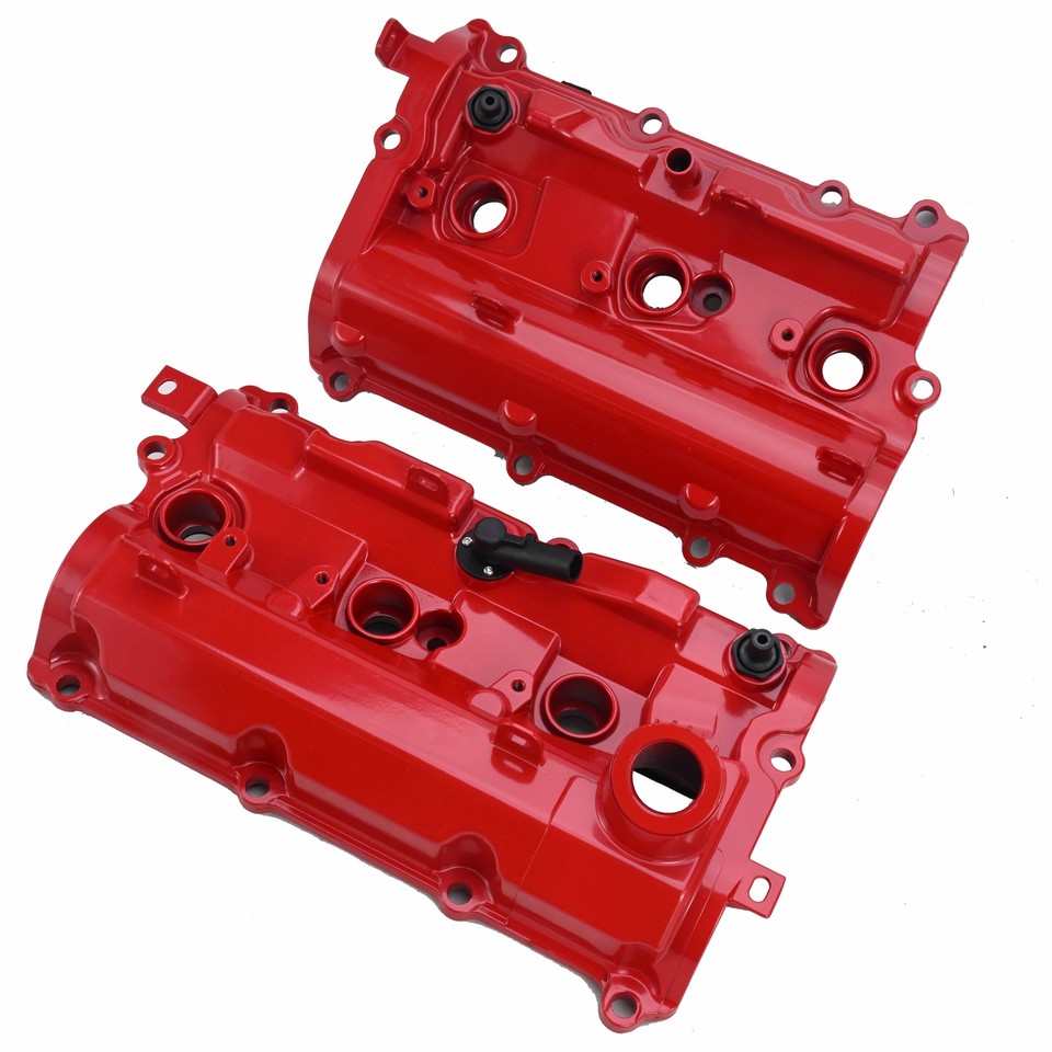 2x Upgrade Aluminum Valve Cover Set For 2009-13 Infiniti G37 2009-20 ...
