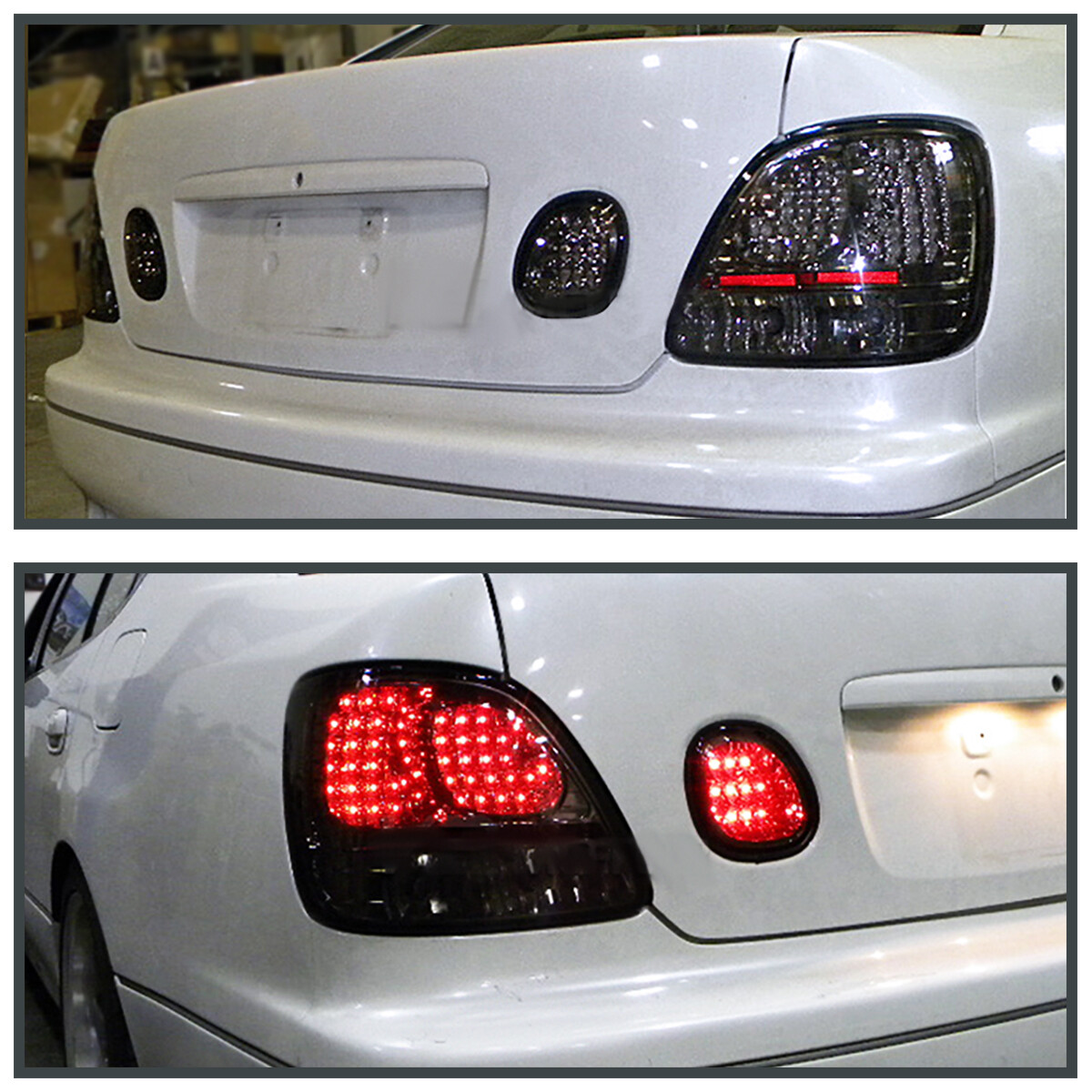 Smoke Fits 1998-2005 Lexus GS300 GS400 GS430 LED Tail Lights Lamps Left ...