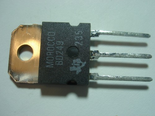 BD249 Transistor NPN 20A 25A 45V 125W TO218 #21-461/4 | eBay