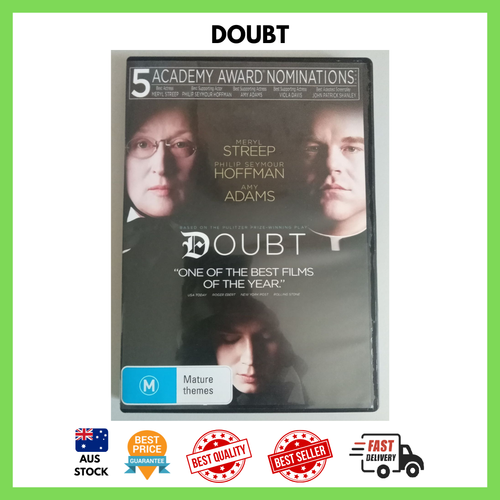DOUBT DVD MOVIE FILM MERYL STREEP PHILIP SEYMOUR HOFFMAN AMY ADAMS ...