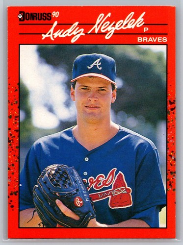 1990 Donruss Baseball #523 Andy Nezelek Atlanta Braves | eBay