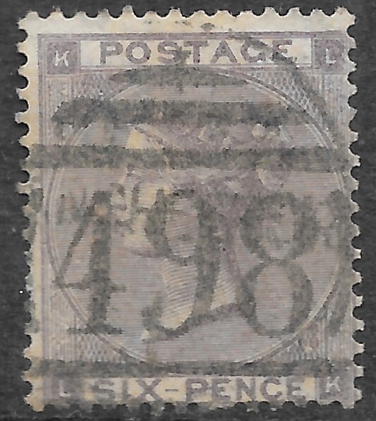 GB Queen Victoria Stamp SG84 6d Lilac r15177 | eBay