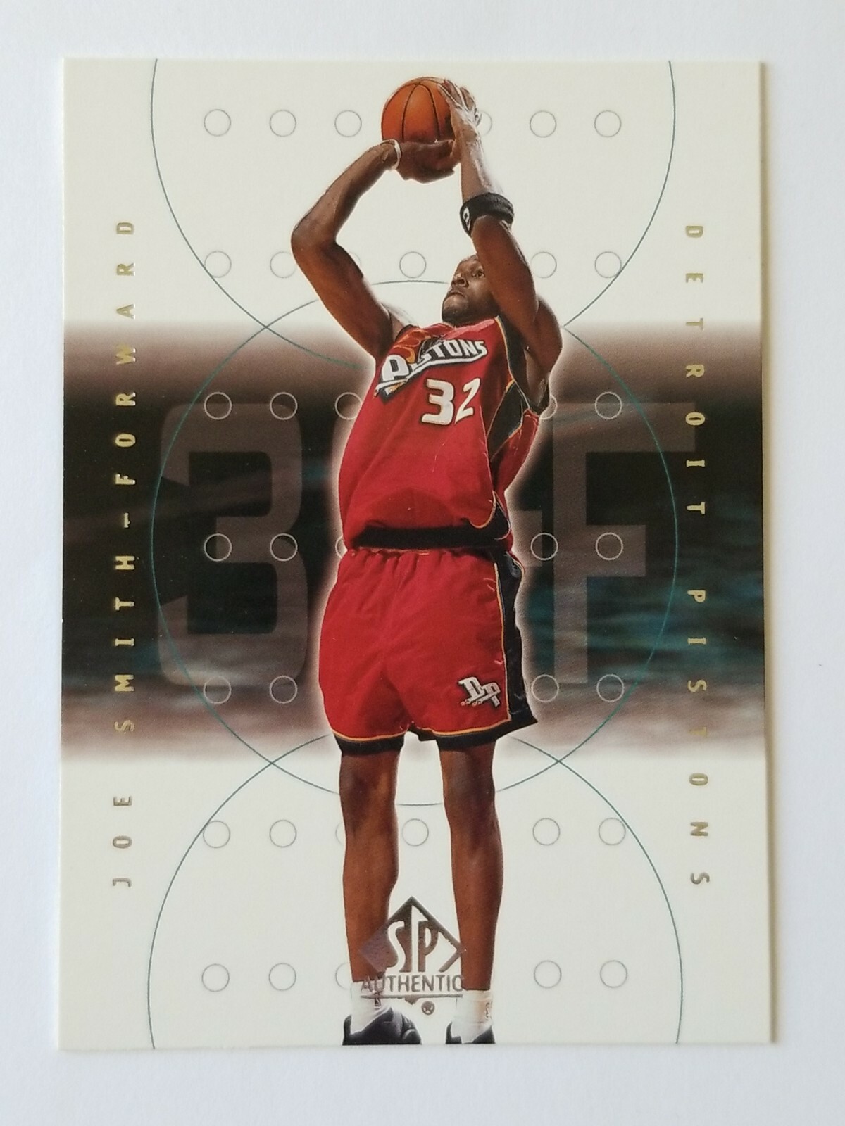 2000-01 SP Authentic Upper Deck Basketball #24 Joe Smith Pistons (B) | eBay
