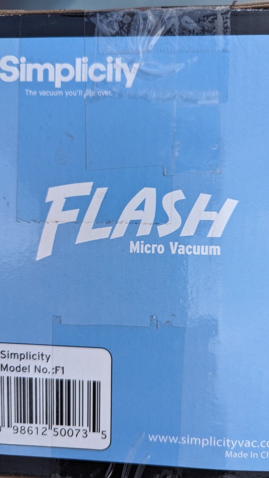 Simplicity Micro Handheld Vacuum New Open Box Lightweight Bagless | eBay