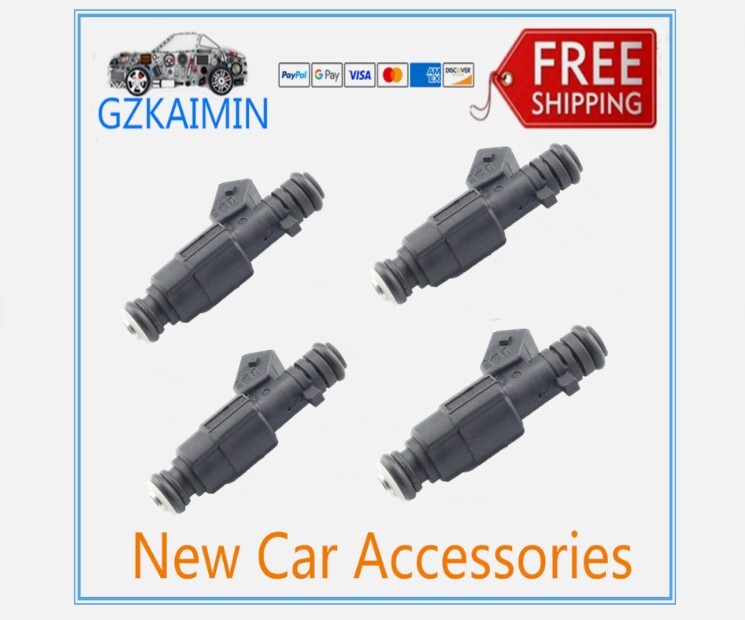 4pcs OEM 0280155843 Suitable For Citroen Peugeot Renault Fuel injector ...