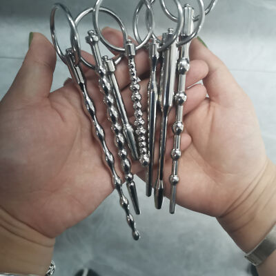 Male Stainless Steel Urethra Dilator Urethra Sound Penis Plug Male Sex ...