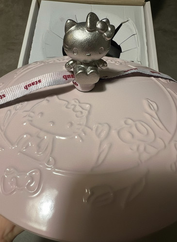 STAUB x Hello Kitty Wa-NABE 20cm Sorbet Rose Pink Rare Cast Iron Pot ...