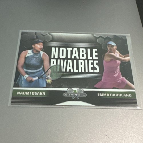 2024 Topps Graphite - Notable Rivalries Naomi Osaka, Emma Raducanu #NR ...