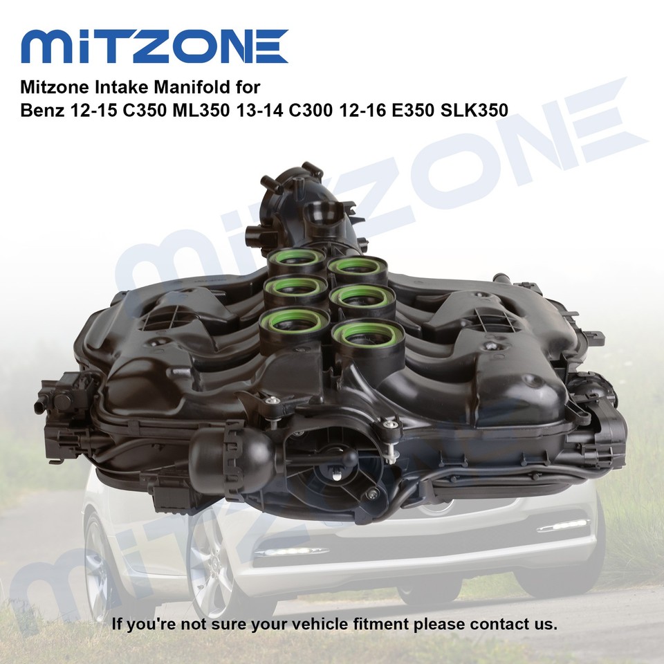 Mitzone Intake Manifold for Benz 12-15 C350 ML350 13-14 C300 12-16 E350 ...