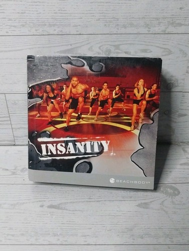 Insanity Complete 10 Disc DVD Set Cardio Workout Beachbody Free ...