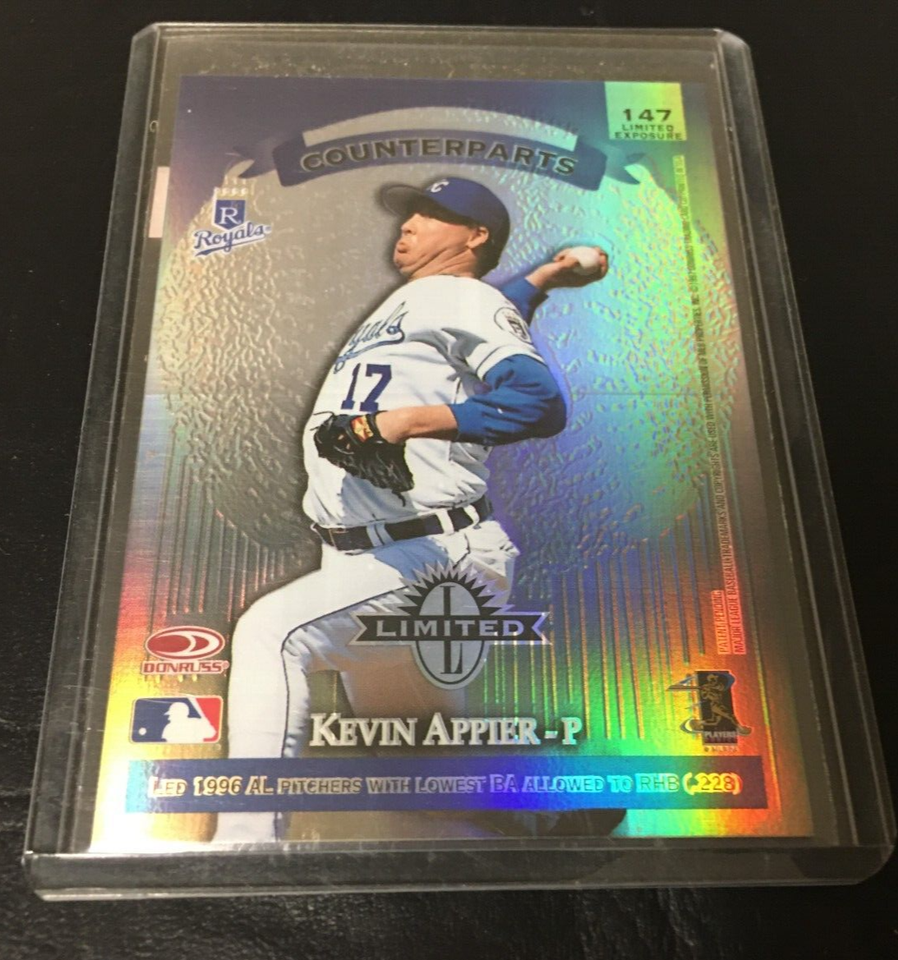 BARTOLO COLON 1997 DONRUSS LIMITED EXPOSURE INSERT CARD #147 w Kevin ...