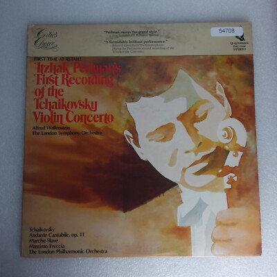 Alfred Wallenstein Tchaikovsky Andante Cantabile LP Vinyl Record Album ...