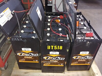 DEKA 24volt 12-85-13 ELECTRIC FORKLIFT PALLET JACK BATTERY 510 AMP ...
