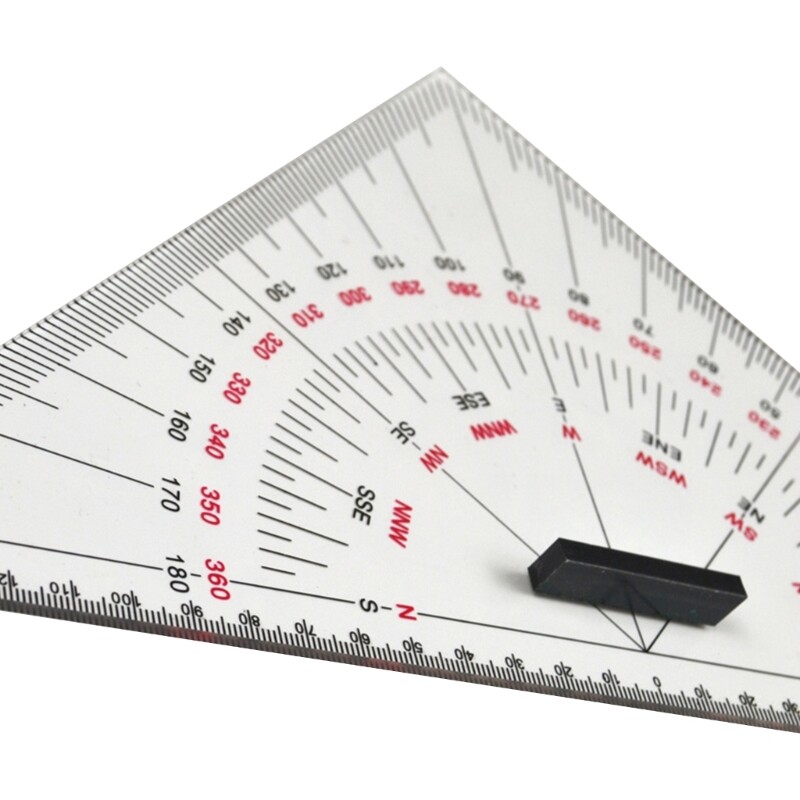 300mm Large-Scale Ruler for Distance Measurement Geometry with Handle ...