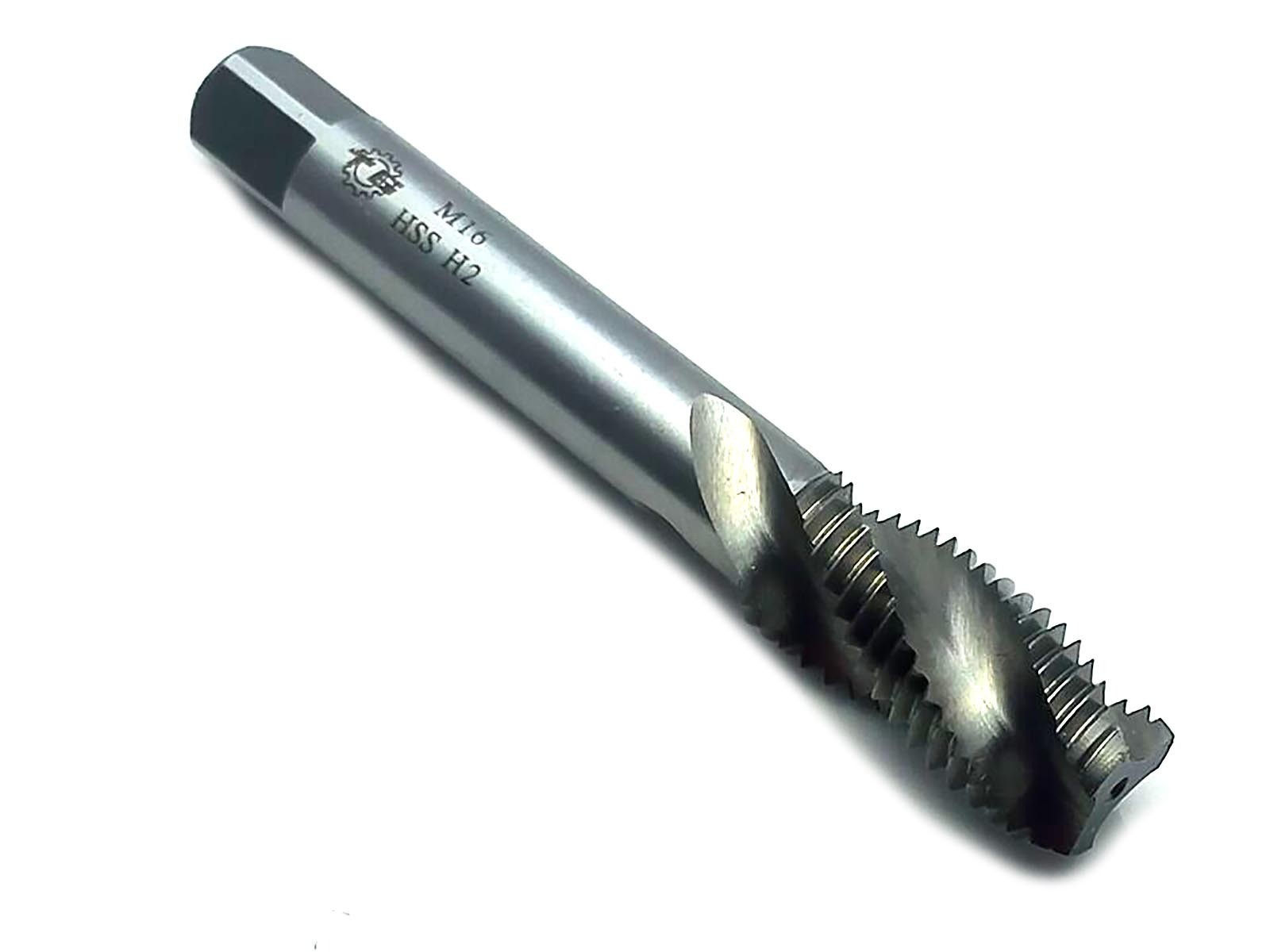 US Stock HSS 16mm x 2 Metric Spiral Tap Right Hand Thread M16 x 2mm ...