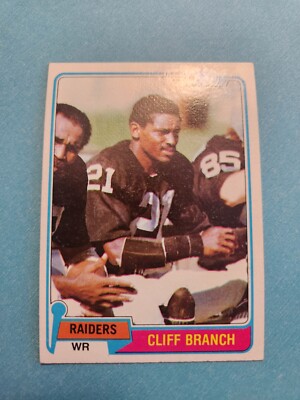 CLIFF BRANCH 1981 TOPPS #403 RAIDERS WR | eBay
