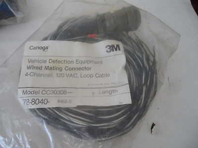 3M Canoga Vehicle Detection Equipment Wired Mating Connector Loop Cable ...