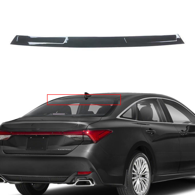 For 2019-2022 Toyota Avalon Roof Spoiler Gloss Black Rear Window ...