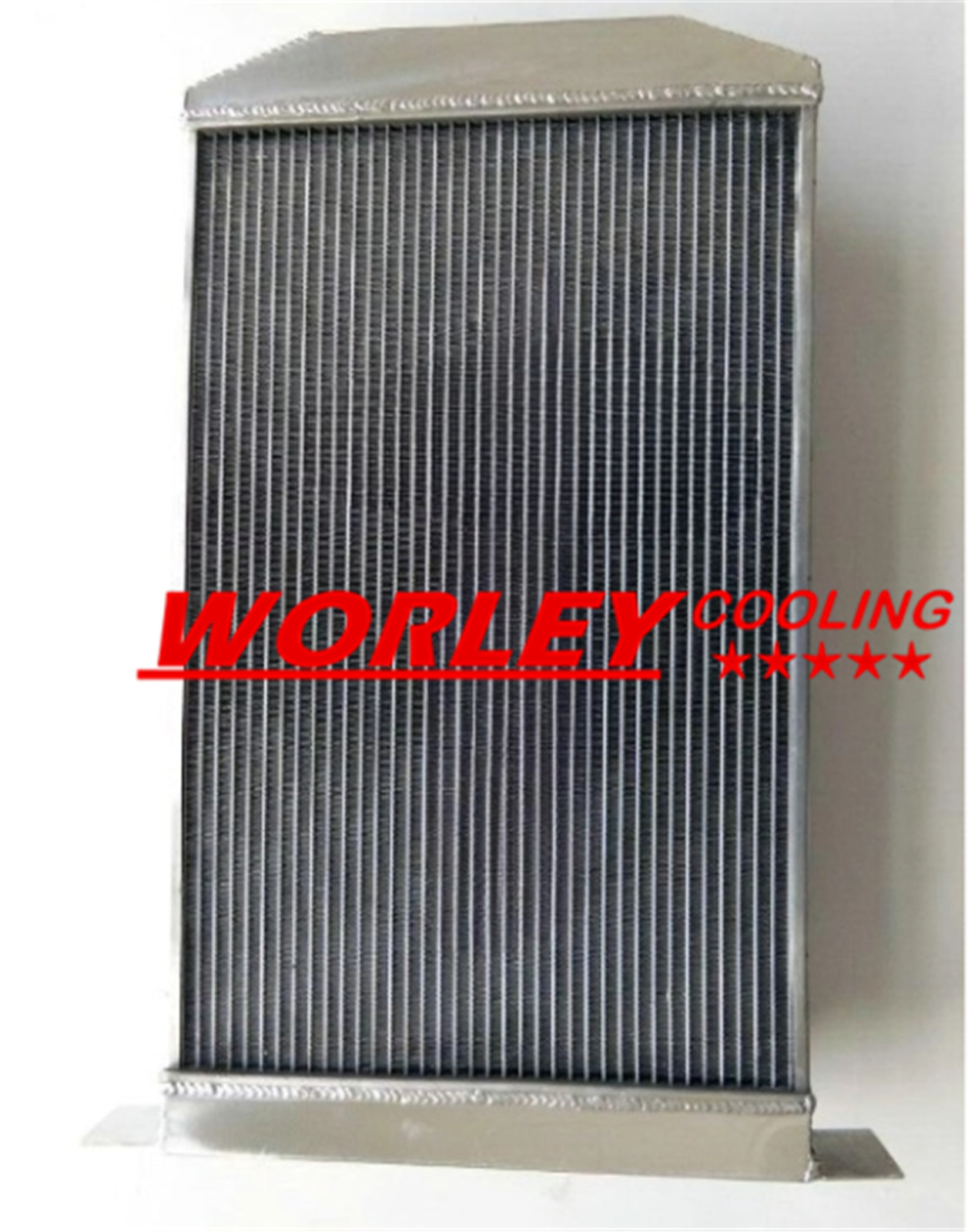VIC-5 Row Aluminum Radiator for 1937 1938 1939 Ford Cars W/302 5L SB V8 ...