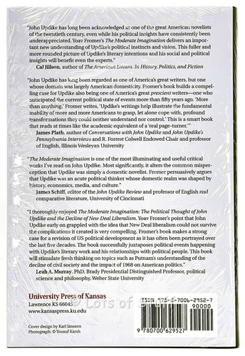 Moderate Imagination : The Political Thought of John Updike and the ...