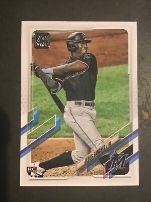 2021 Topps Series 1 Jesus Sanchez Rookie Card Miami Marlins | eBay