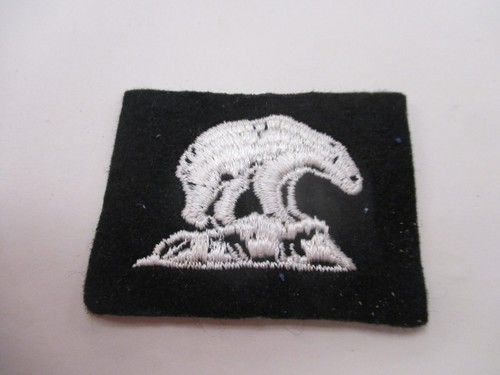 WW2 Polar Bear Patch 1st Marine Brigade - Iceland Original USMC Patches ...