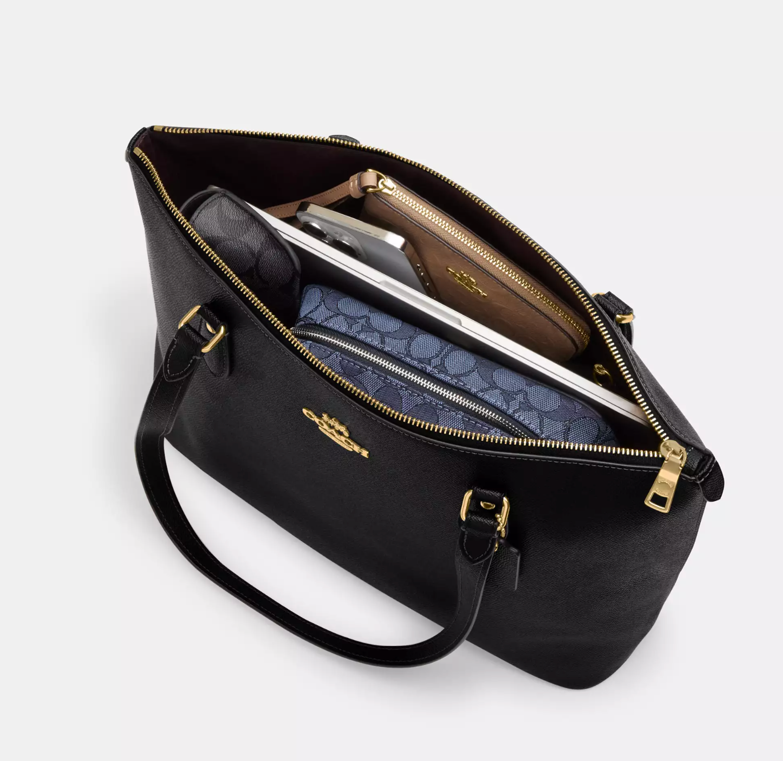 nwt Coach Gallery Tote With Ladybug Floral Print CU271 | eBay