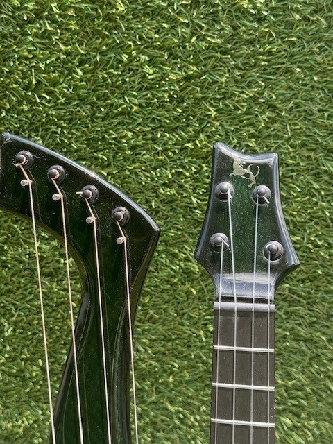 Emerald Guitars Synergy Harp Ukulele LR Baggs Dual Element Pickup Carbon Fiber | eBay