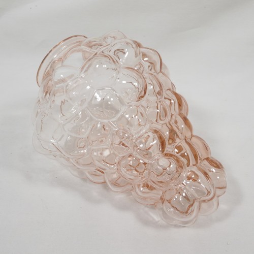 Vintage Pink Glass Grape Cluster Lamp Light Shade | eBay