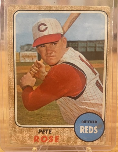 1968 Topps Pete Rose #230 Reds | eBay