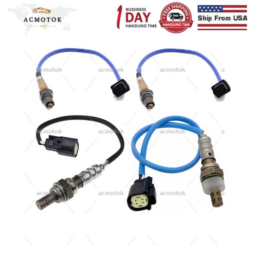 4Pcs Upstream & Downstream O2 Oxygen Sensor For 2013-15 Ford Explorer 3 ...