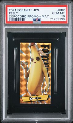 2021 FORTNITE JPN COROCORO PROMO MAY #002 PEELY PSA 10 | eBay