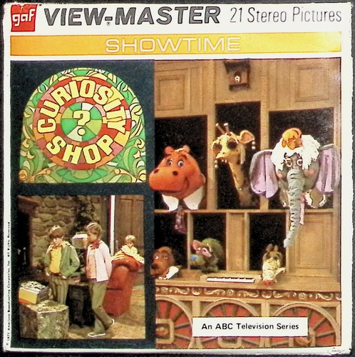 CURIOSITY SHOP 1971 ABC TV SERIES 3d View-Master 3 Reel Packet | eBay