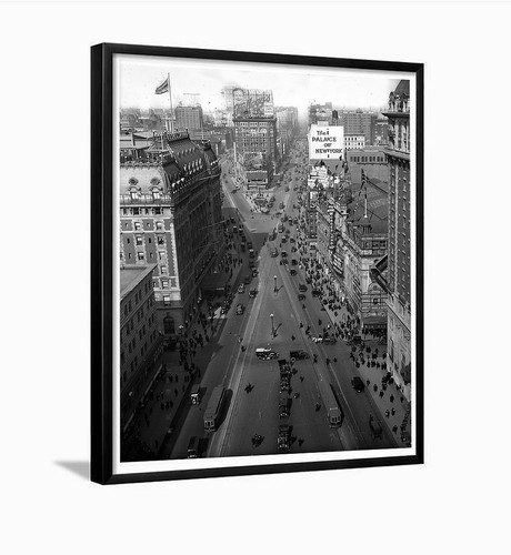 Times Square 1928 Corn Flakes New York City Framed Photo | eBay
