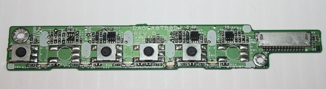 MEDIA FRAME POWER BUTTON LED BOARD #DA00A8TB8D4--GATEWAY M275 TABLET ...