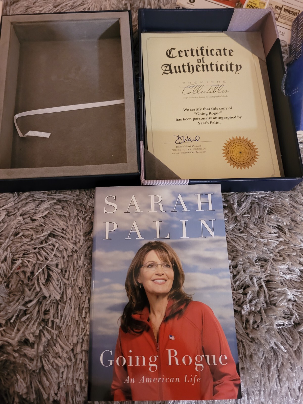 Sarah Palin Going Rogue An American Life Ltd. Ed. 3575/5,000 Signed ...
