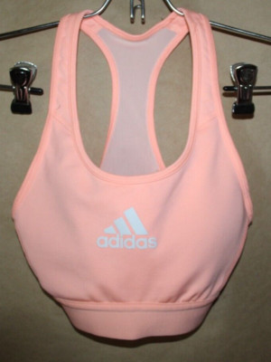 Adidas Sports Bra Don't Rest GM4304 Glory Pink Salmon XS | eBay