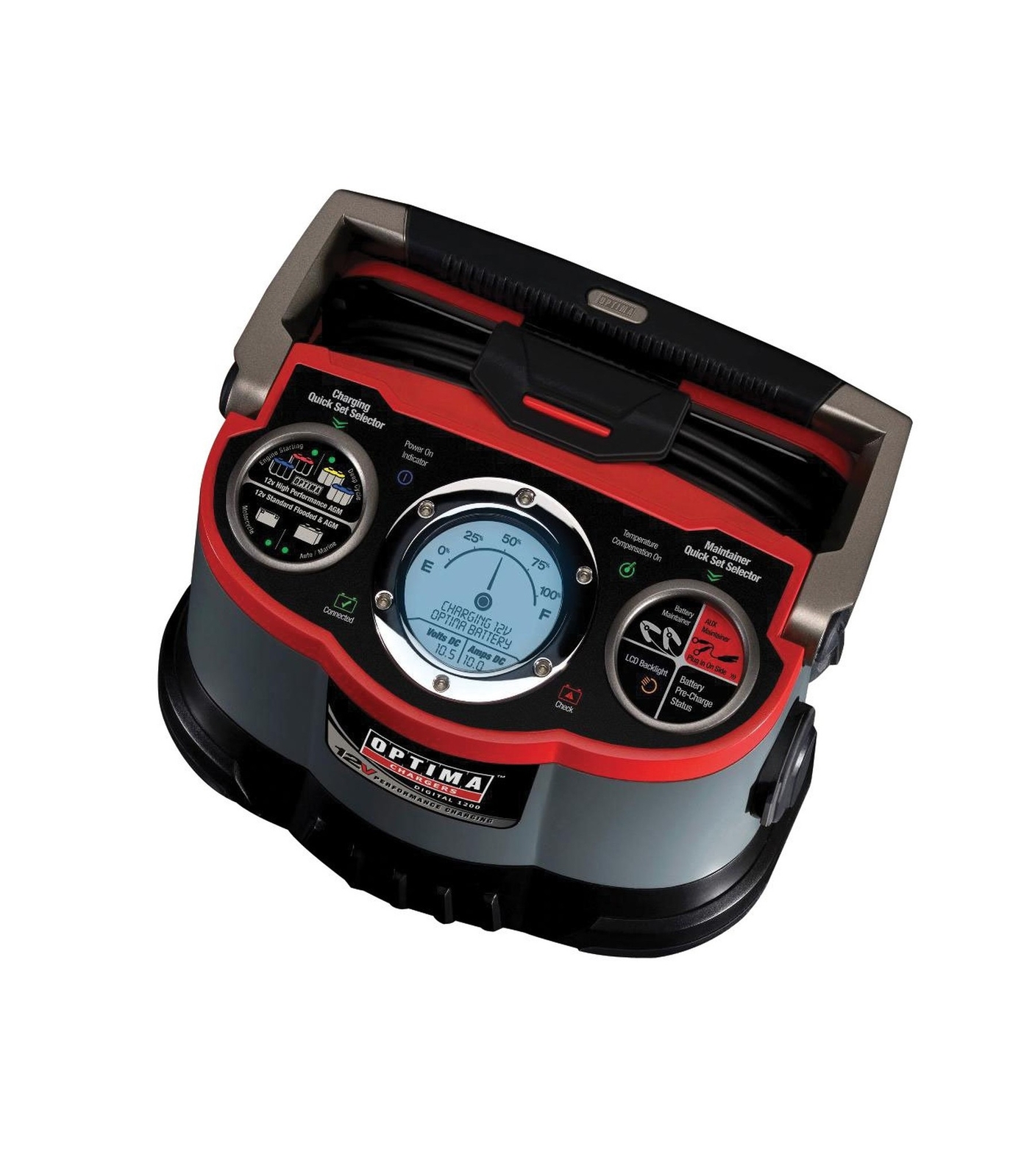 Optima Digital 1200 12V Performance Battery Charger and Maintainer ...