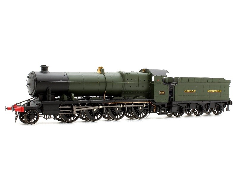 Heljan 4781 Class 47xx 2-8-0 Night Owl 4705 in GWR green with Great ...