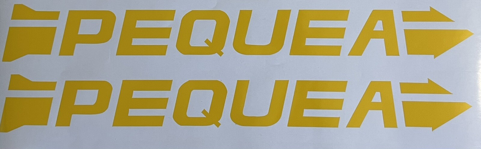 PEQUEA Trailers Decal Kit (Set of 2) Flatbed Trailer 24" Replacement ...