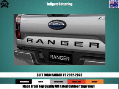 Ford Ranger - Tailgate Lettering Decals | eBay Australia
