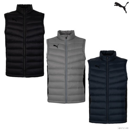 Puma Duck Down Padded Vest Jacket (3516) Winter Soccer Golf Sport ...