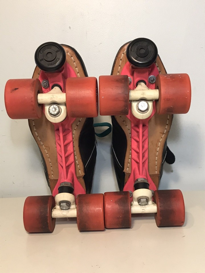 Vintage Riedell Roller Skates with Labeda Fan Jet Wheels Mens Size 10 ...