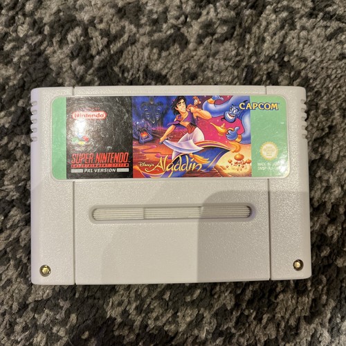 Aladdin Disney - Super Nintendo SNES game - PAL Cart Only | eBay
