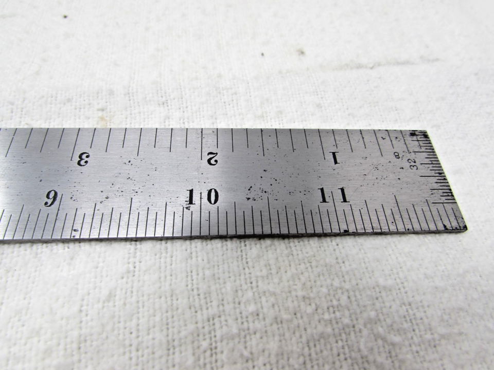 3 High Quality No. 4 Grad. Machinist Scales or Rules Craftsman, Fisco ...